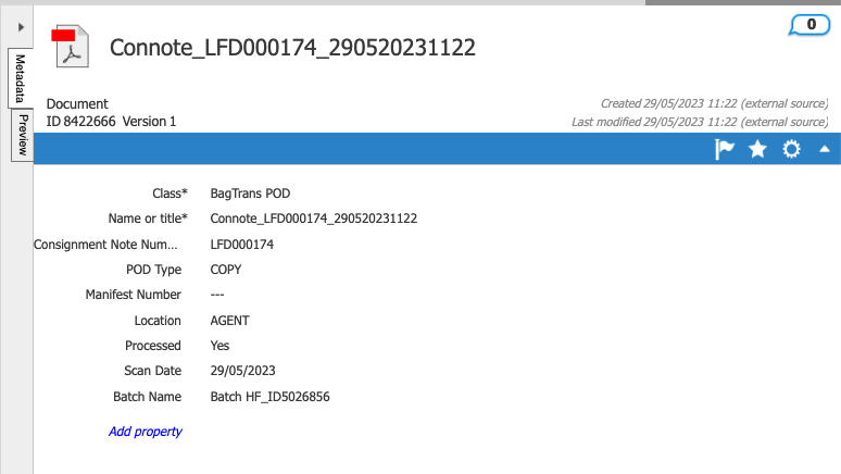Using The BagTrans M-Files Website – BagTrans